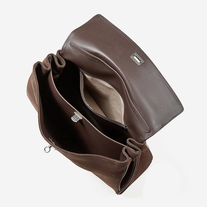 Women’s Vintage Suede Leather Rodeo Tote Bag